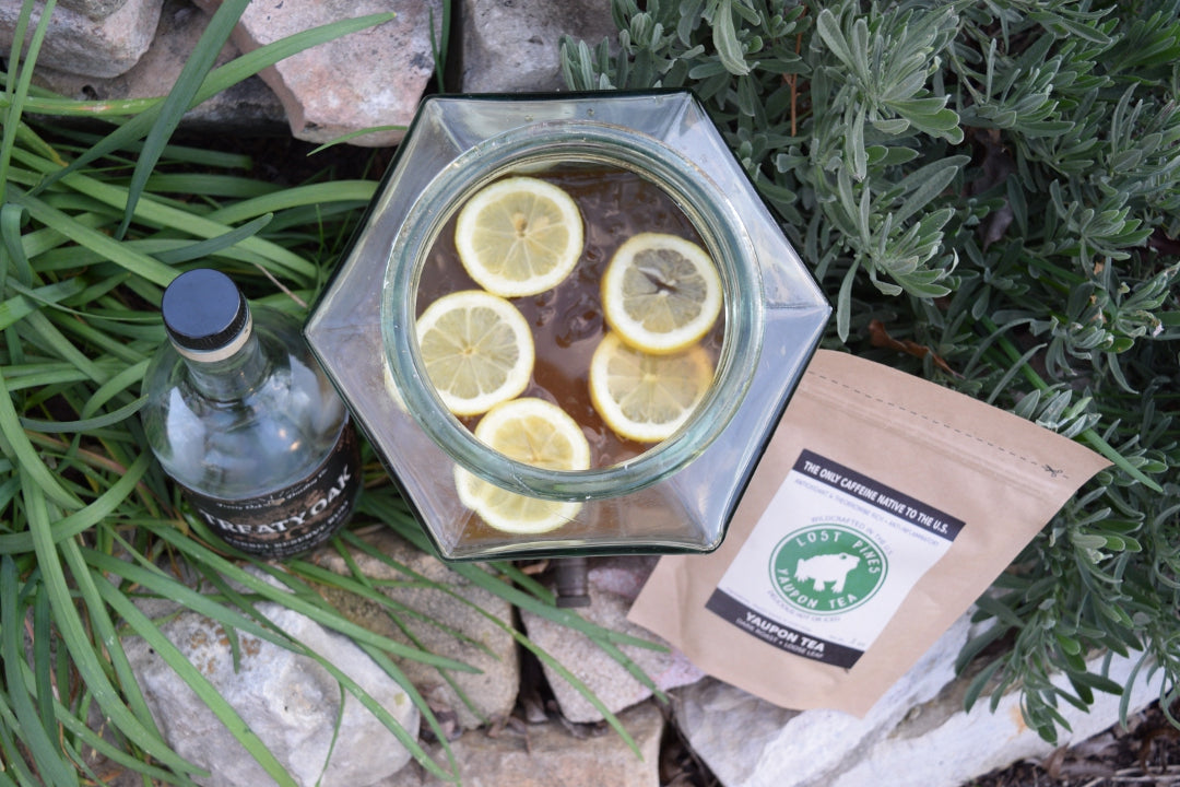 Philadelphia Fish House Punch with Yaupon cocktail recipe – Lost Pines ...